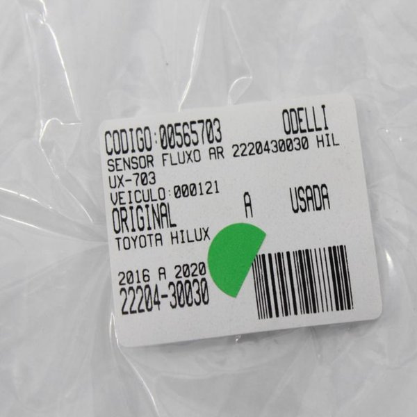 SENSOR FLUXO AR 2220430030 HILUX 16/20 USADO (703)